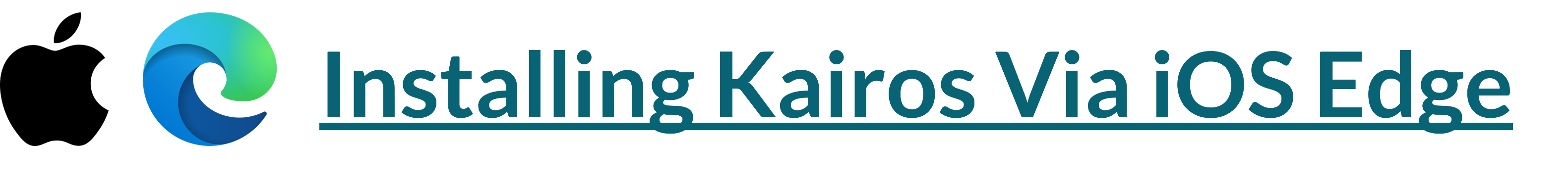 Installing Kairos on Your Desktop/Laptop